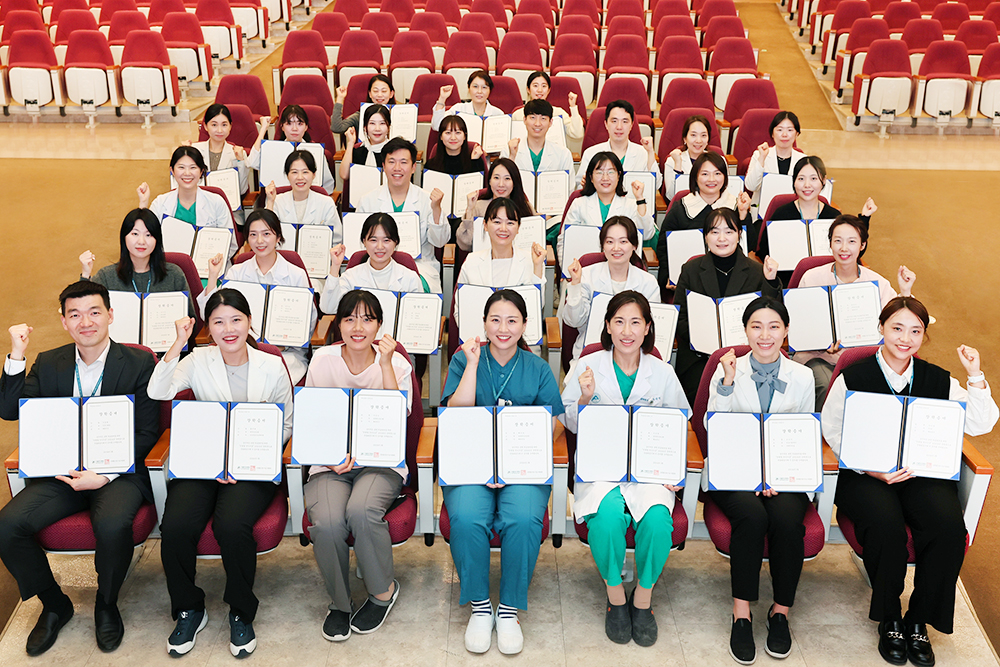 서울아산병원 민병철 연수기금 장학생 36명 선발 행사 뉴스 서울아산병원 뉴스룸