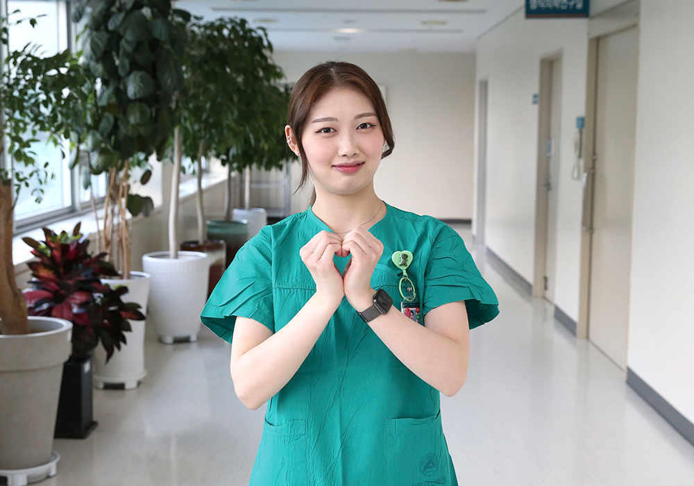 중환자간호팀 이주미 사원입니다 아산인 이야기 피플 서울아산병원 뉴스룸