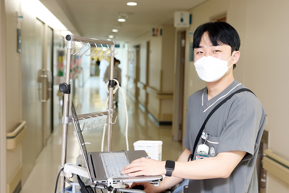 외과간호2팀 공병호 사원입니다 아산인 이야기 피플 서울아산병원 뉴스룸