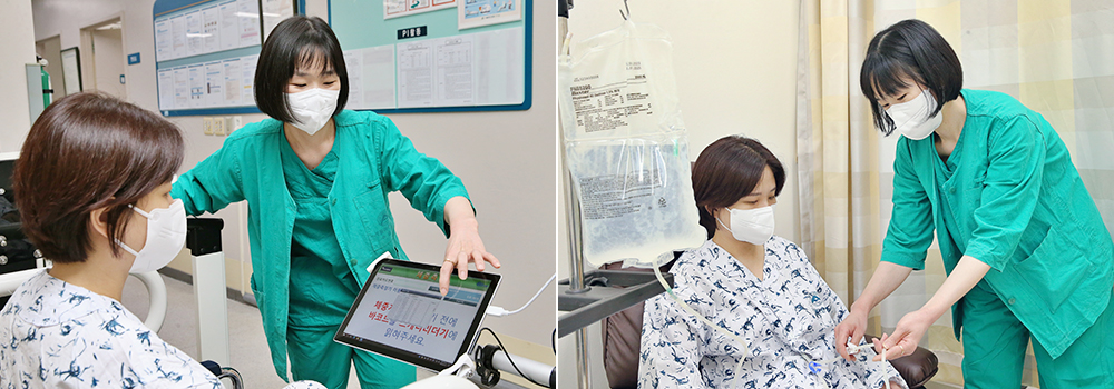 격려를 주고받으며 성장하는 간호 투석실 간호사 아산인 이야기 피플 서울아산병원 뉴스룸